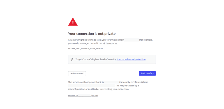 Solved: How to Fix “Your Connection Is Not Private” Error in your ...